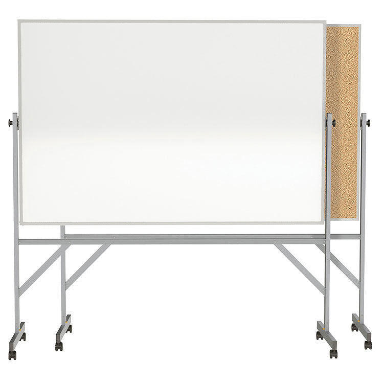 Blank-Cork Reversible Dry Erase Wall Board — DryErase.com